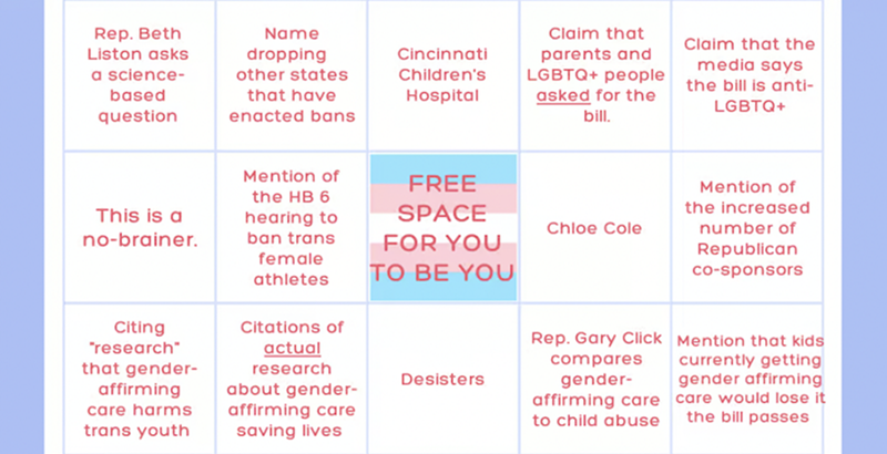 Watch the Ohio HB 68 Hearing, Play HB 68 BINGO and Enter to Win Prizes ...