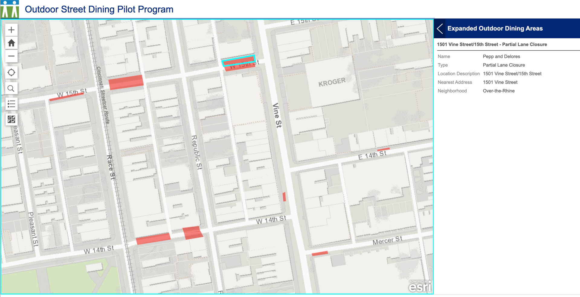 This Interactive Map Shows All the Outdoor Street Dining and Bar Spots ...