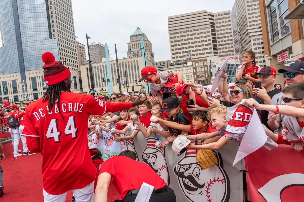 [PHOTOS] Inside the Fun at the Cincinnati Reds' Kids Opening Day
